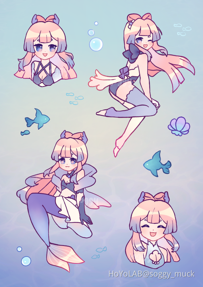 Mermaid Kokomi! Genshin Impact | HoYoLAB