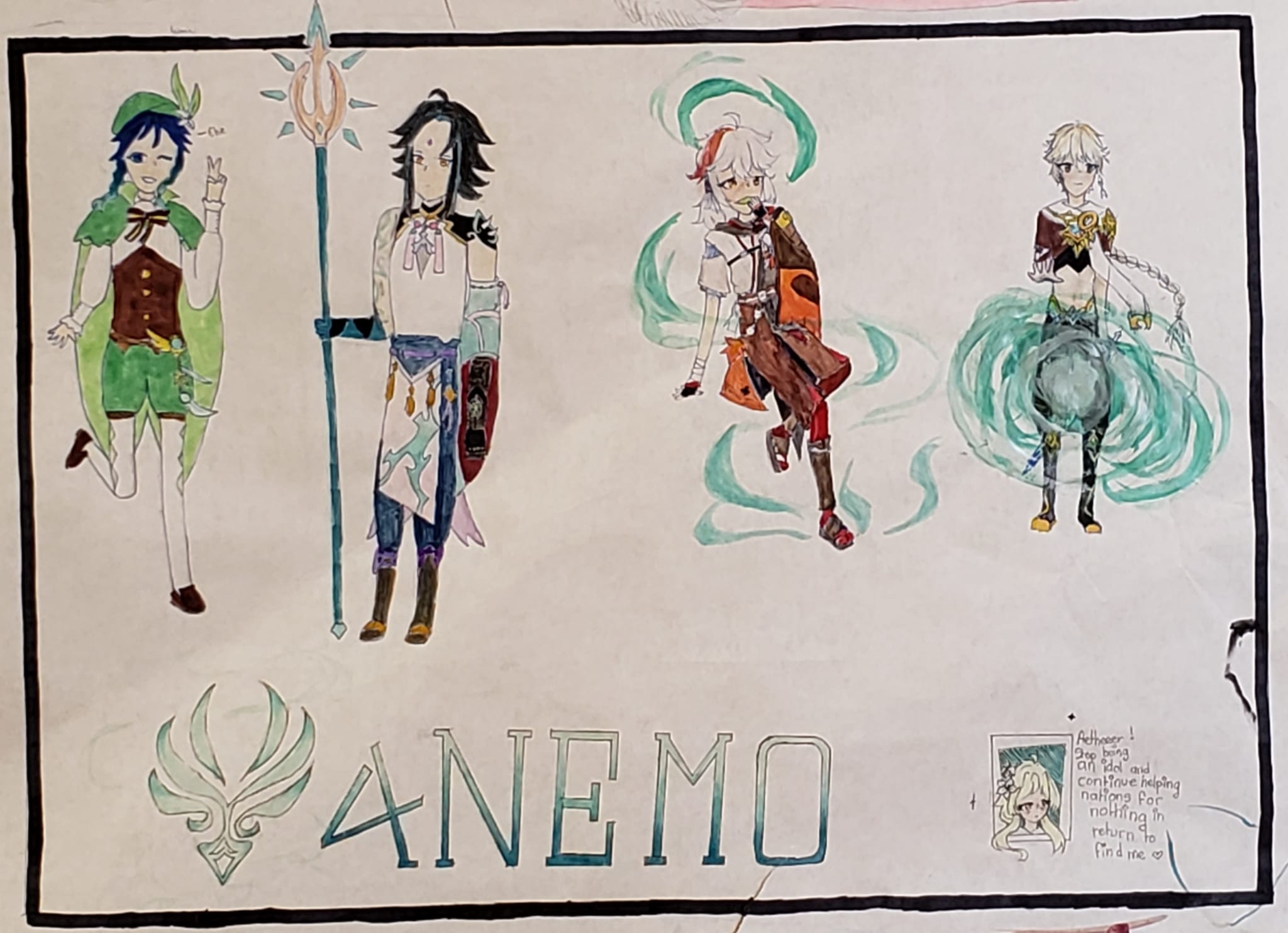 4nemo fan art (collab) Genshin Impact | HoYoLAB