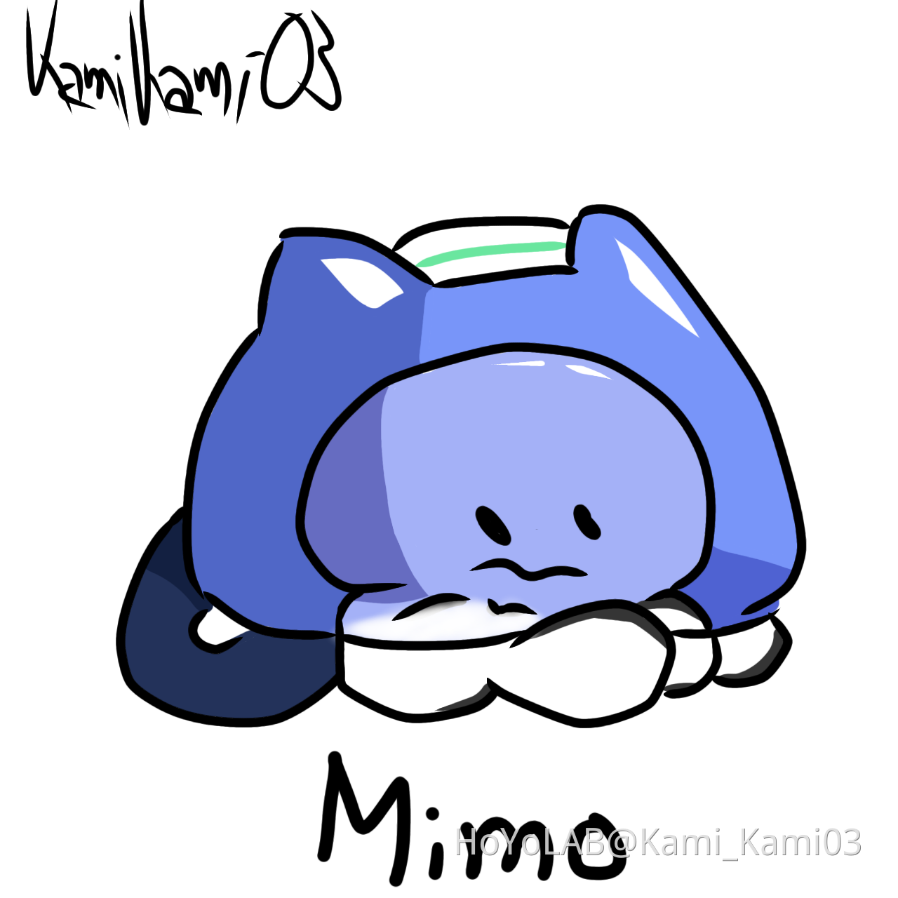 Mimo fanart (he's depressed I guess) | HoYoLAB