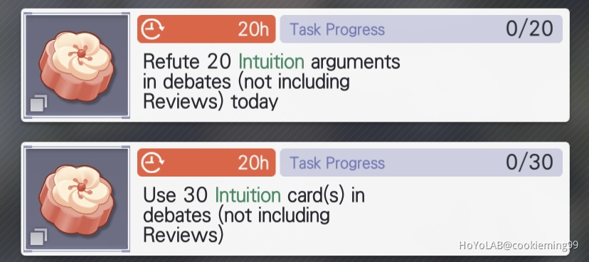 Event Tasks Use Card and Refute Argument of the Same Attribute Tears of ...