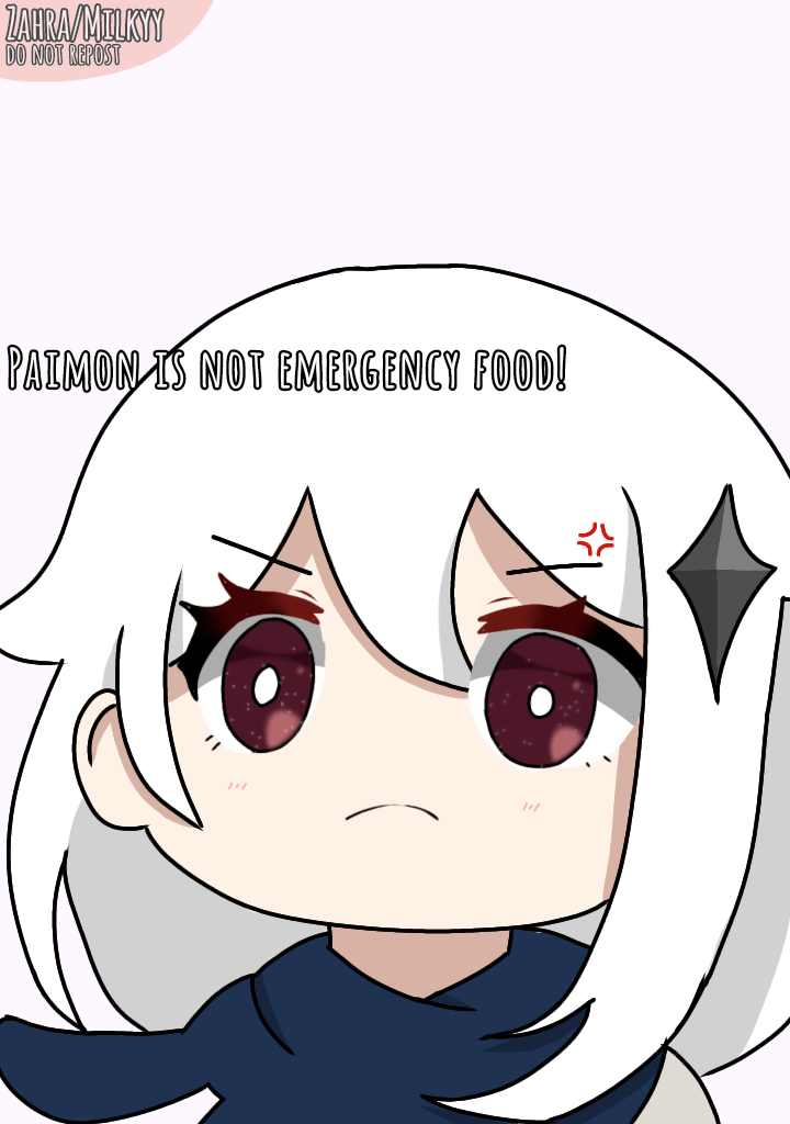 paimon without her crown Genshin Impact | HoYoLAB