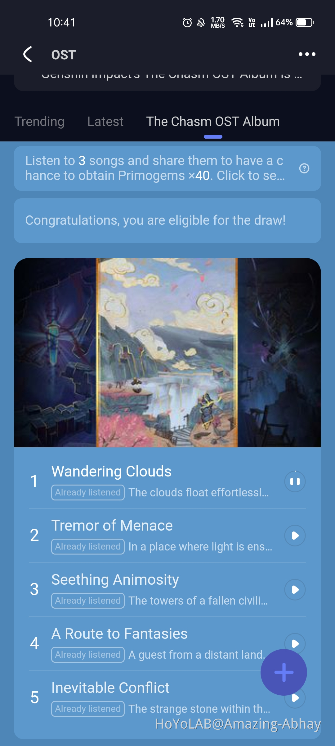 Soundtracks-o-chasm Genshin Impact | HoYoLAB