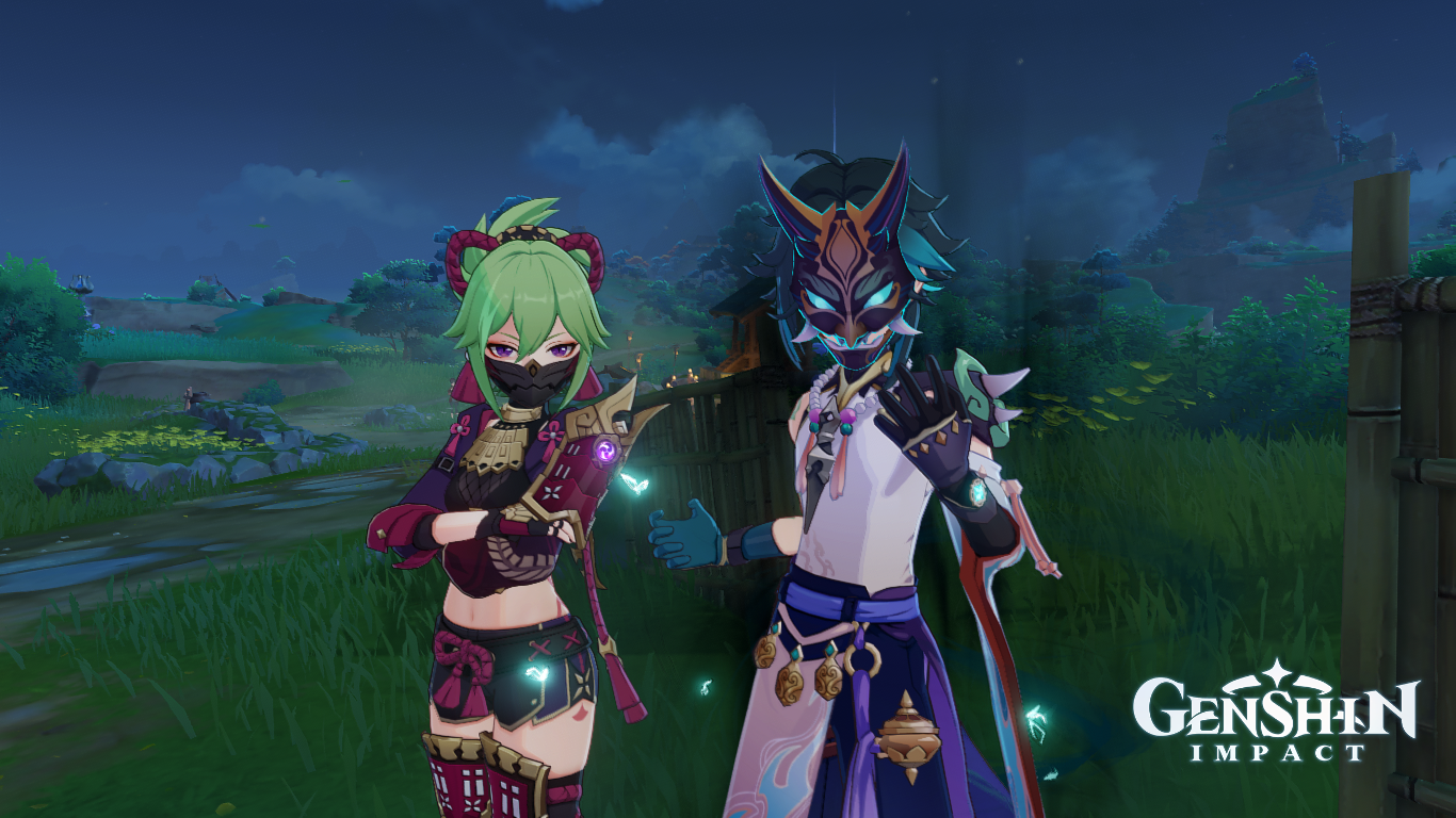A Half Mask and A Full Mask Genshin Impact | HoYoLAB