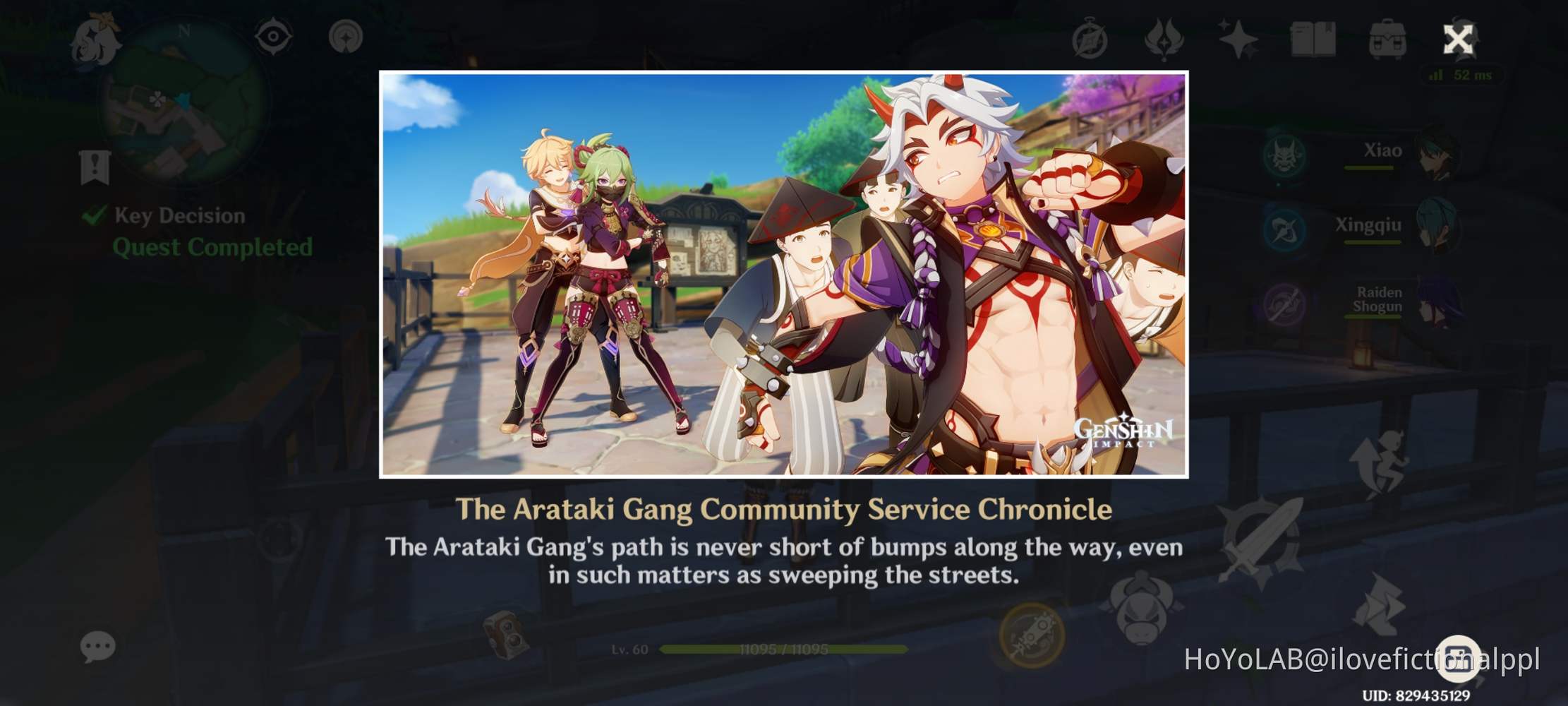 Itto's too scared of Shinobu lol Genshin Impact | HoYoLAB