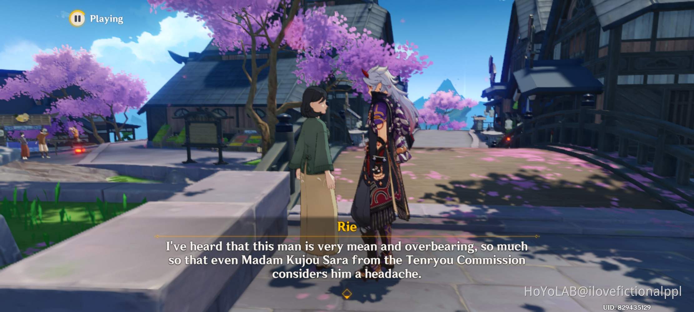 Itto's too scared of Shinobu lol Genshin Impact | HoYoLAB