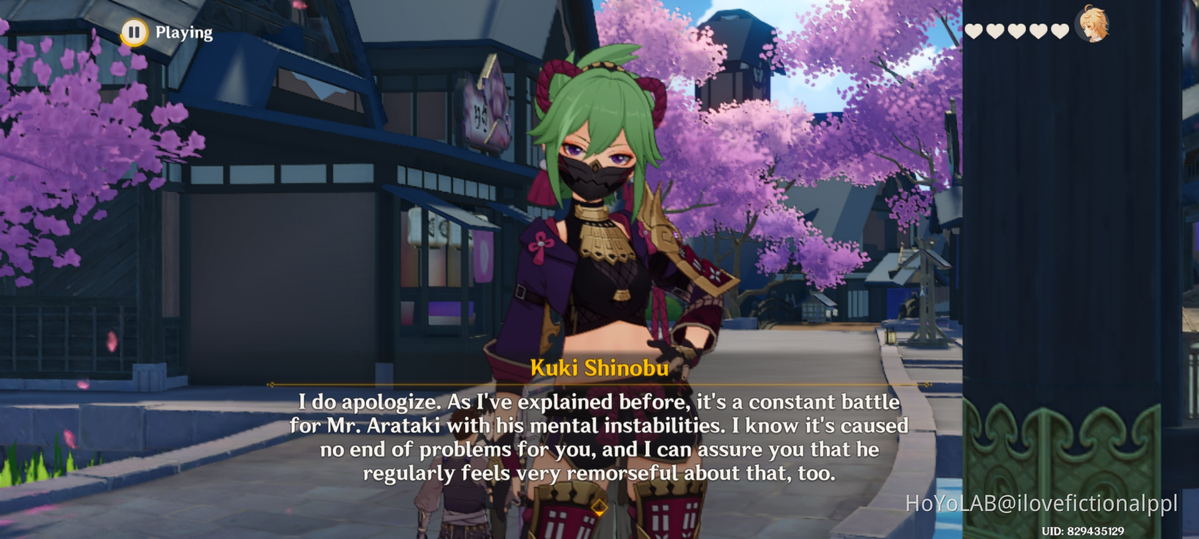 Itto's too scared of Shinobu lol Genshin Impact | HoYoLAB