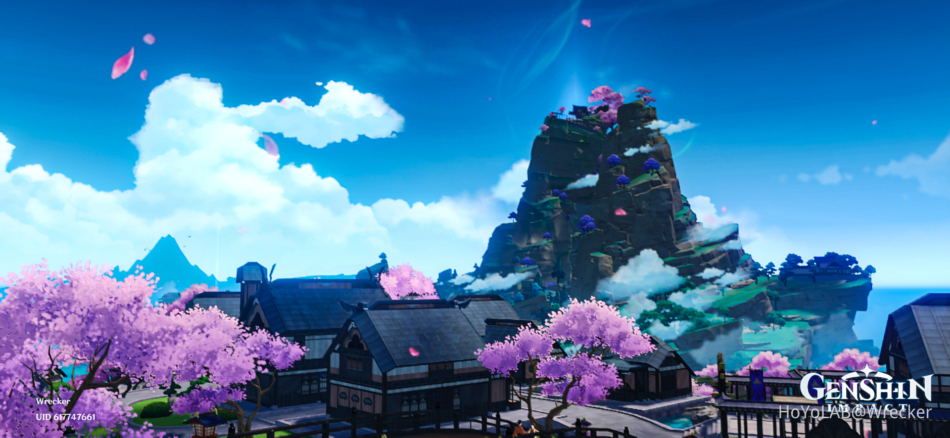 A view from Inazuma city Genshin Impact | HoYoLAB