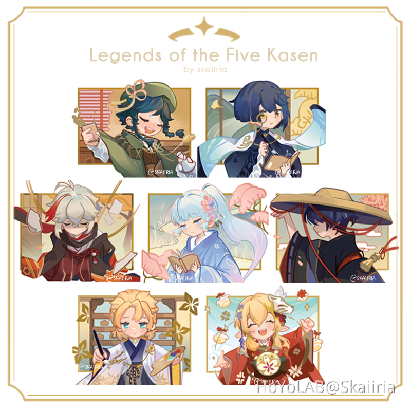 Legends of the Five Kasen 🍁 Genshin Impact | HoYoLAB