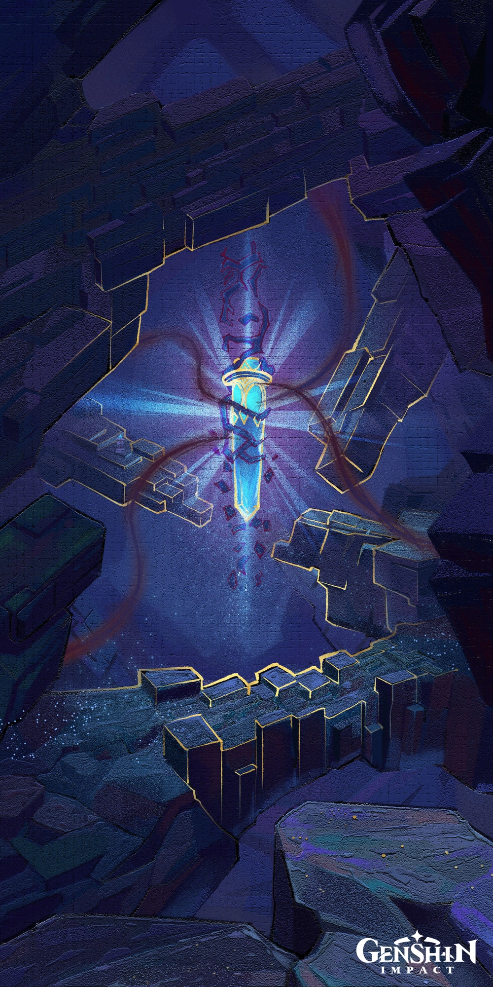 "Echoes of The Chasm" Web Event Wallpapers Available Genshin Impact ...