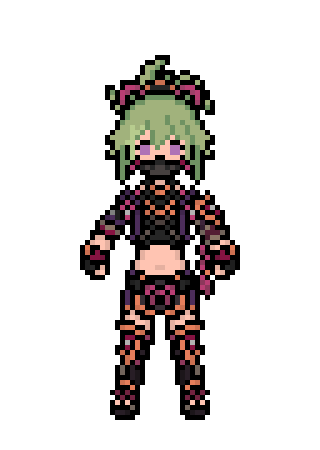 Pixelated Kuki Shinobu :3 Genshin Impact | HoYoLAB