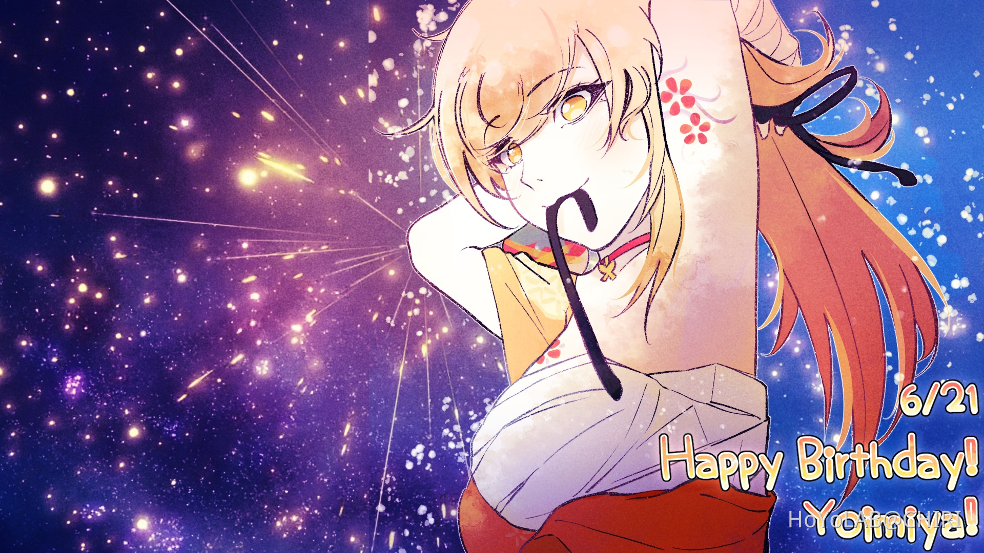 Happy Birthday! Yoimiya! Genshin Impact | HoYoLAB