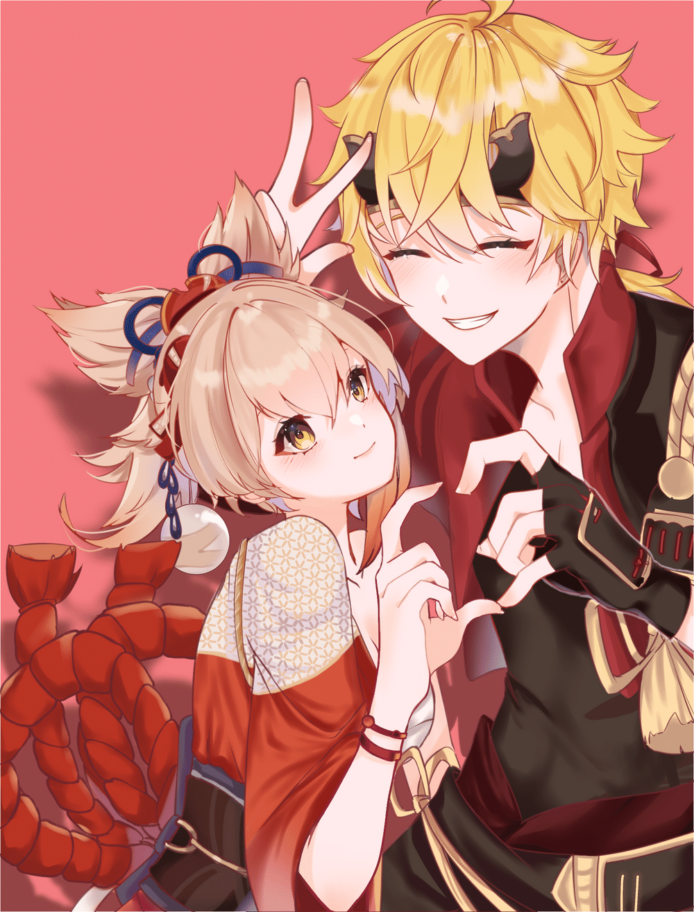 Thoma x Yoimiya Genshin Impact | HoYoLAB