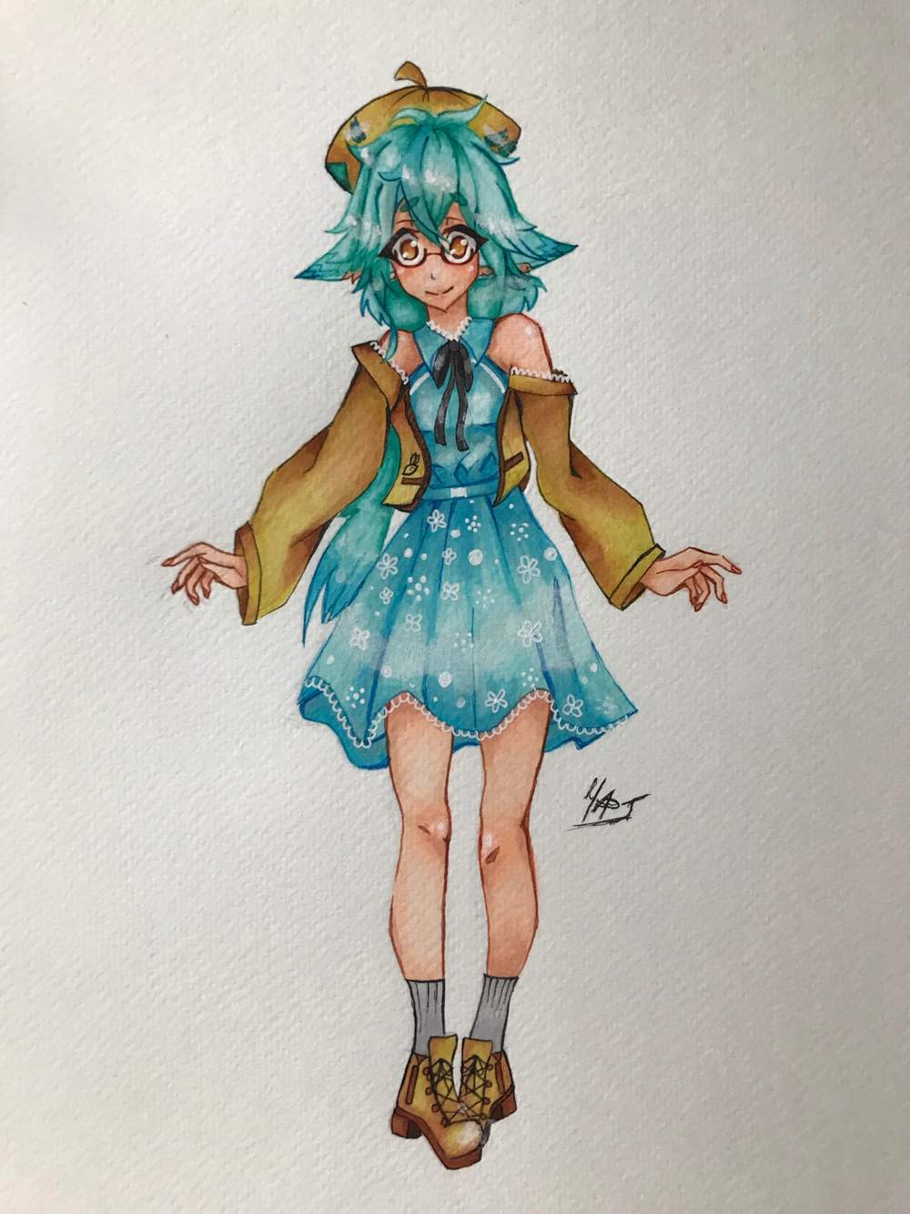 Finally finished my sucrose drawing :) Genshin Impact | HoYoLAB