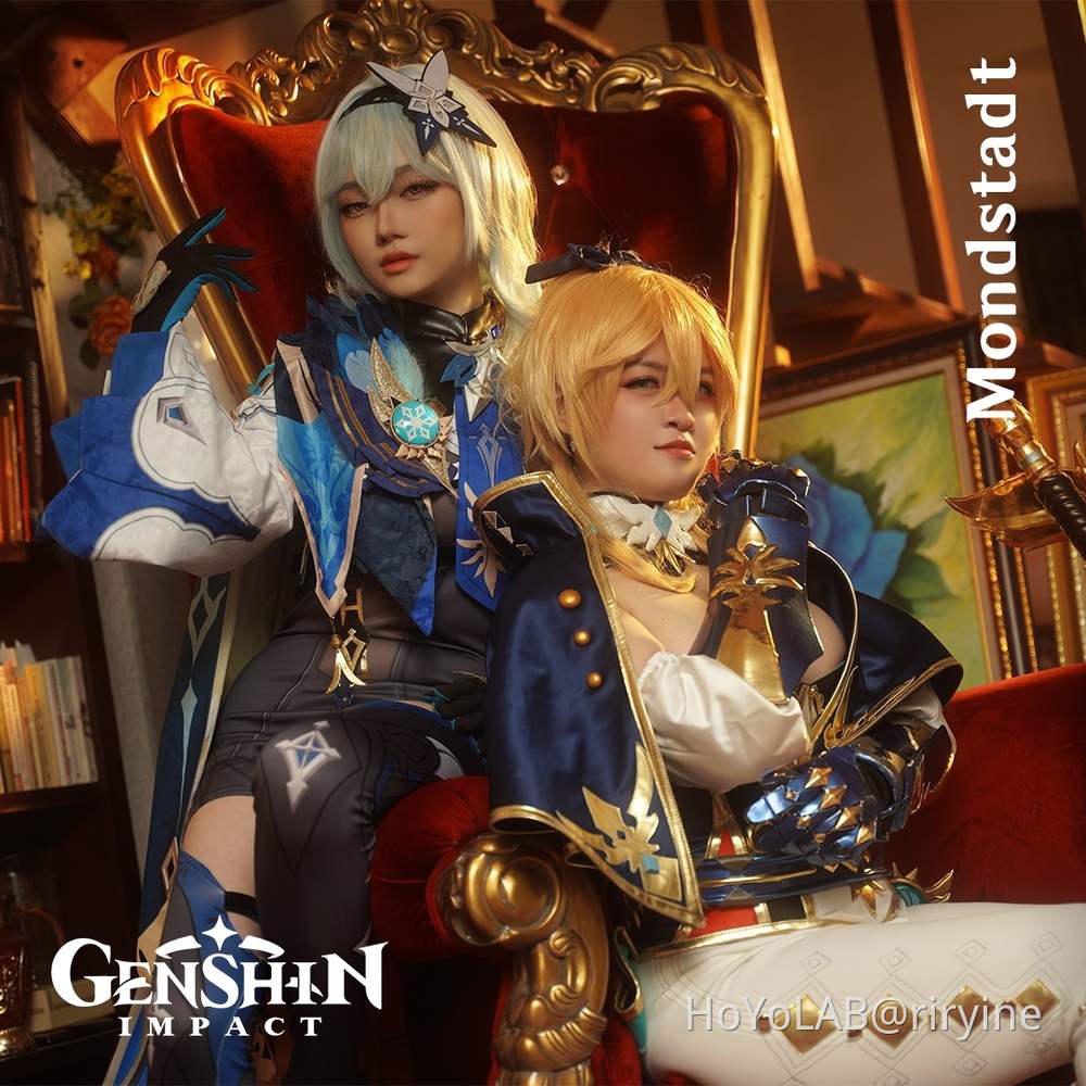 Jean & Eula Cosplay 💙 Genshin Impact | HoYoLAB