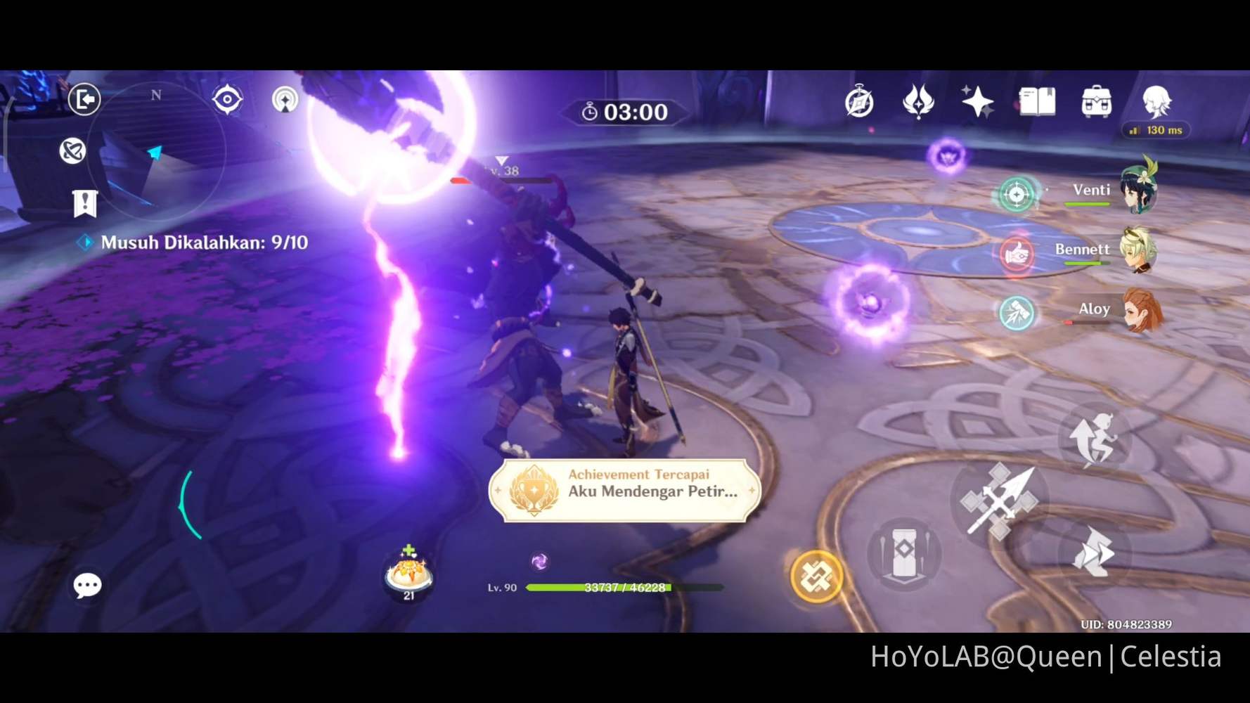 HIDDEN ACHIEVEMENT "AKU MENDENGAR PETIR" DI DOMAIN VIOLET COURT ...