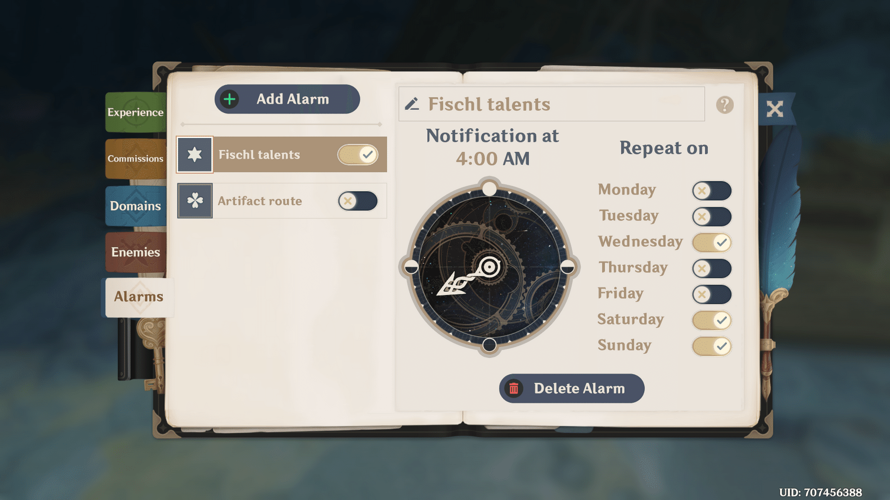 What if we had an in-game custom notification list (Concept design ...