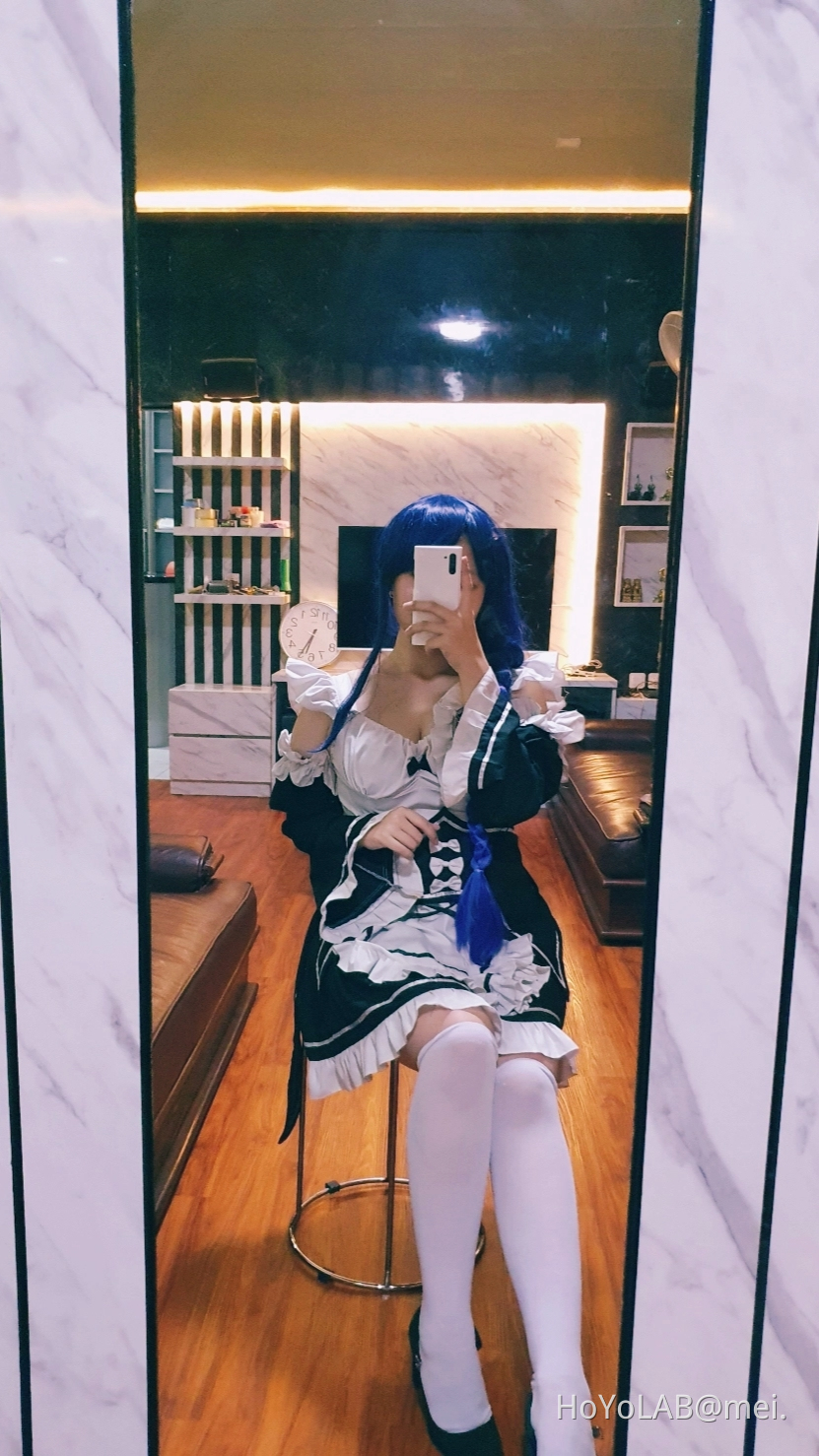 Try on Raiden Maid! Genshin Impact | HoYoLAB