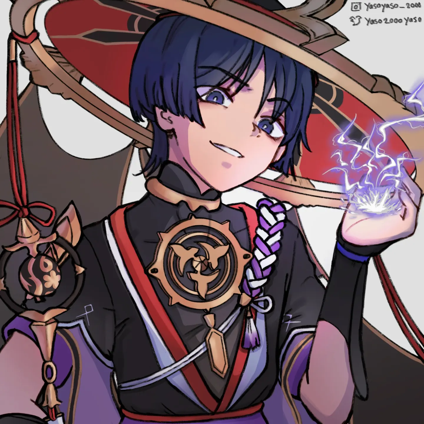 I drew scaramouche ^^ Genshin Impact | HoYoLAB
