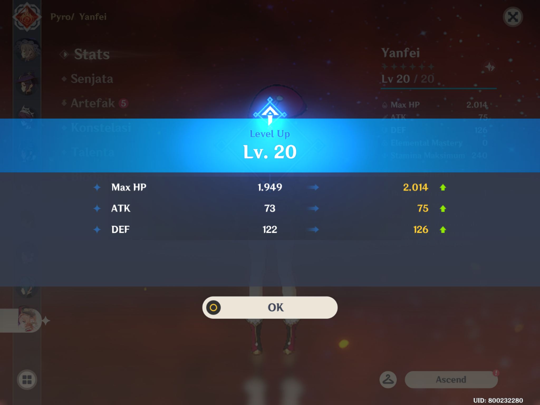 Leveling Up Some Character Genshin Impact | HoYoLAB