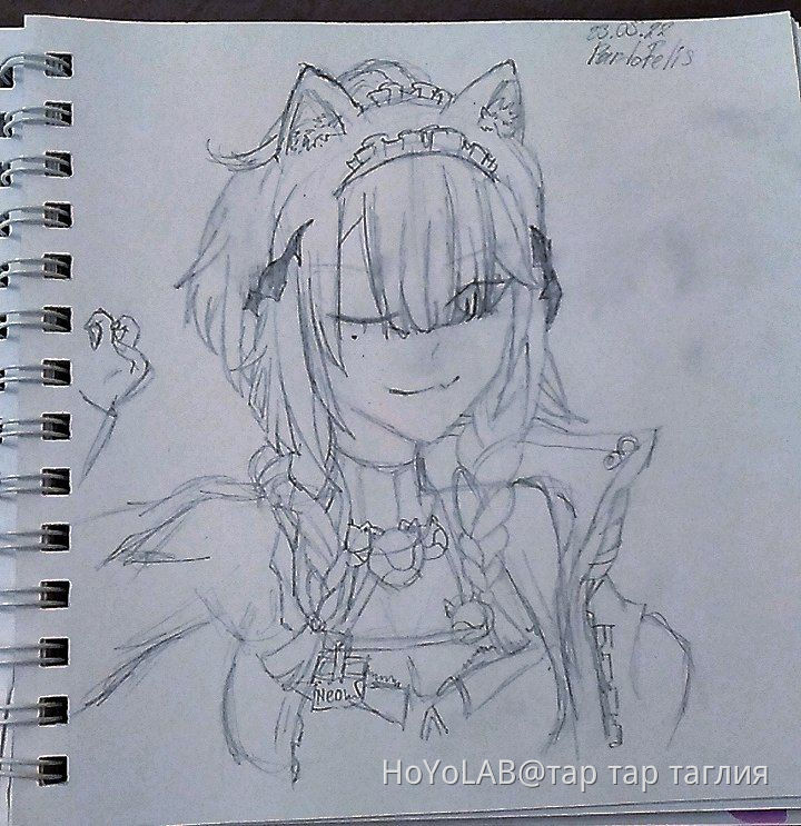 Арт Пардофелис по просьбе(?) cat_rin Honkai Impact 3rd | HoYoLAB