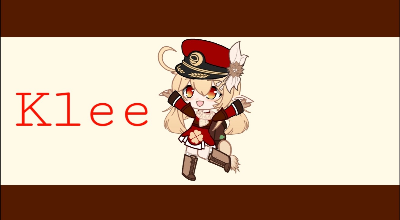 Klee of The Knights of Favonius in Gacha Club! Genshin Impact | HoYoLAB