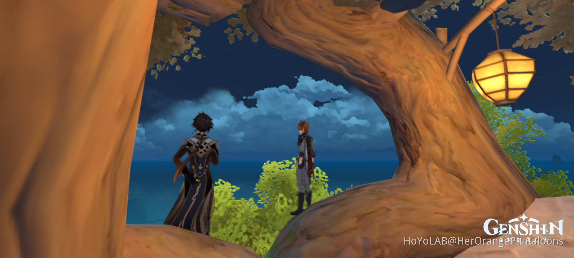 Xiansheng~ The view up here in the mountains looks so beautiful ...