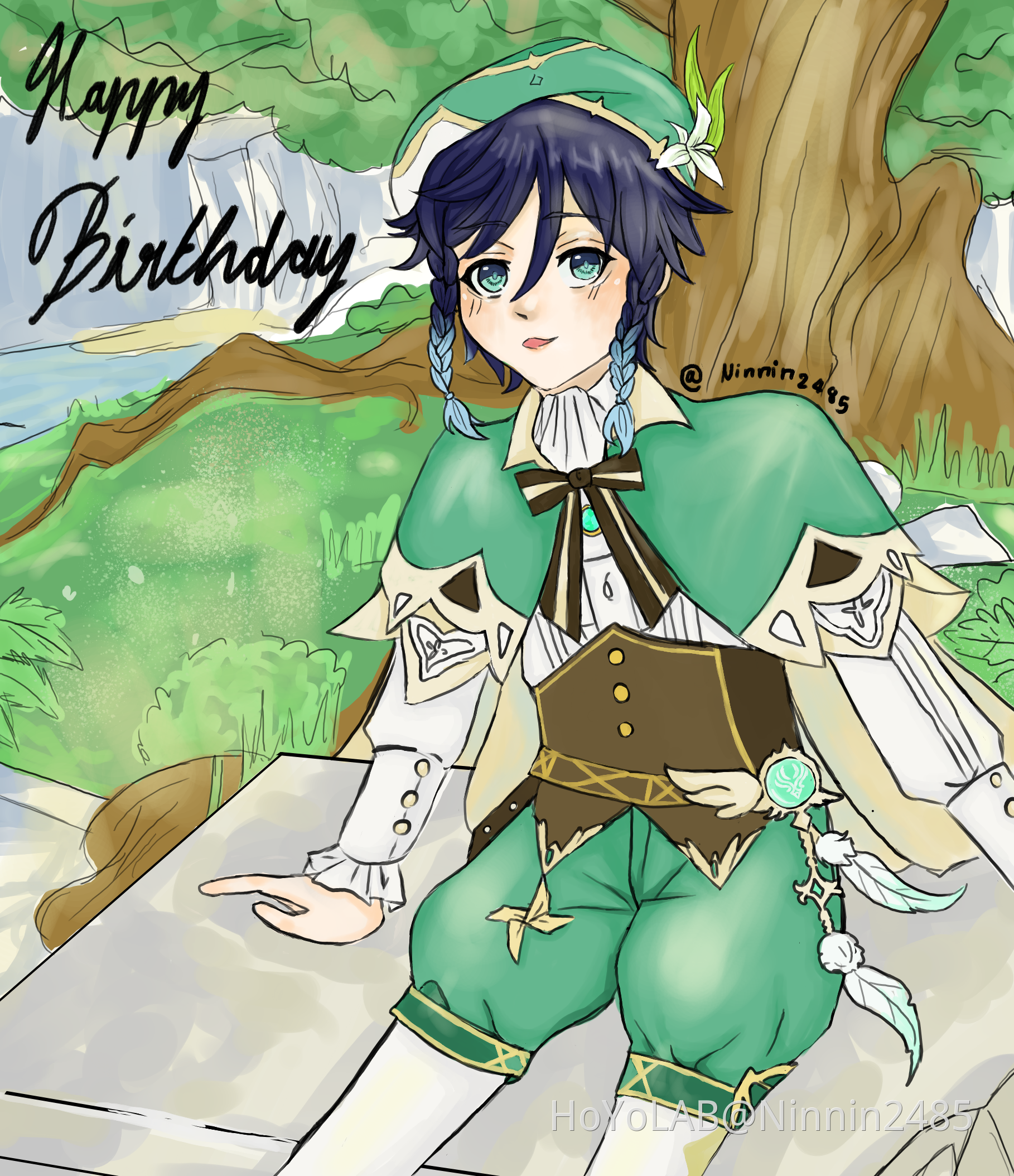 Happy birthday to Venti Genshin Impact | HoYoLAB