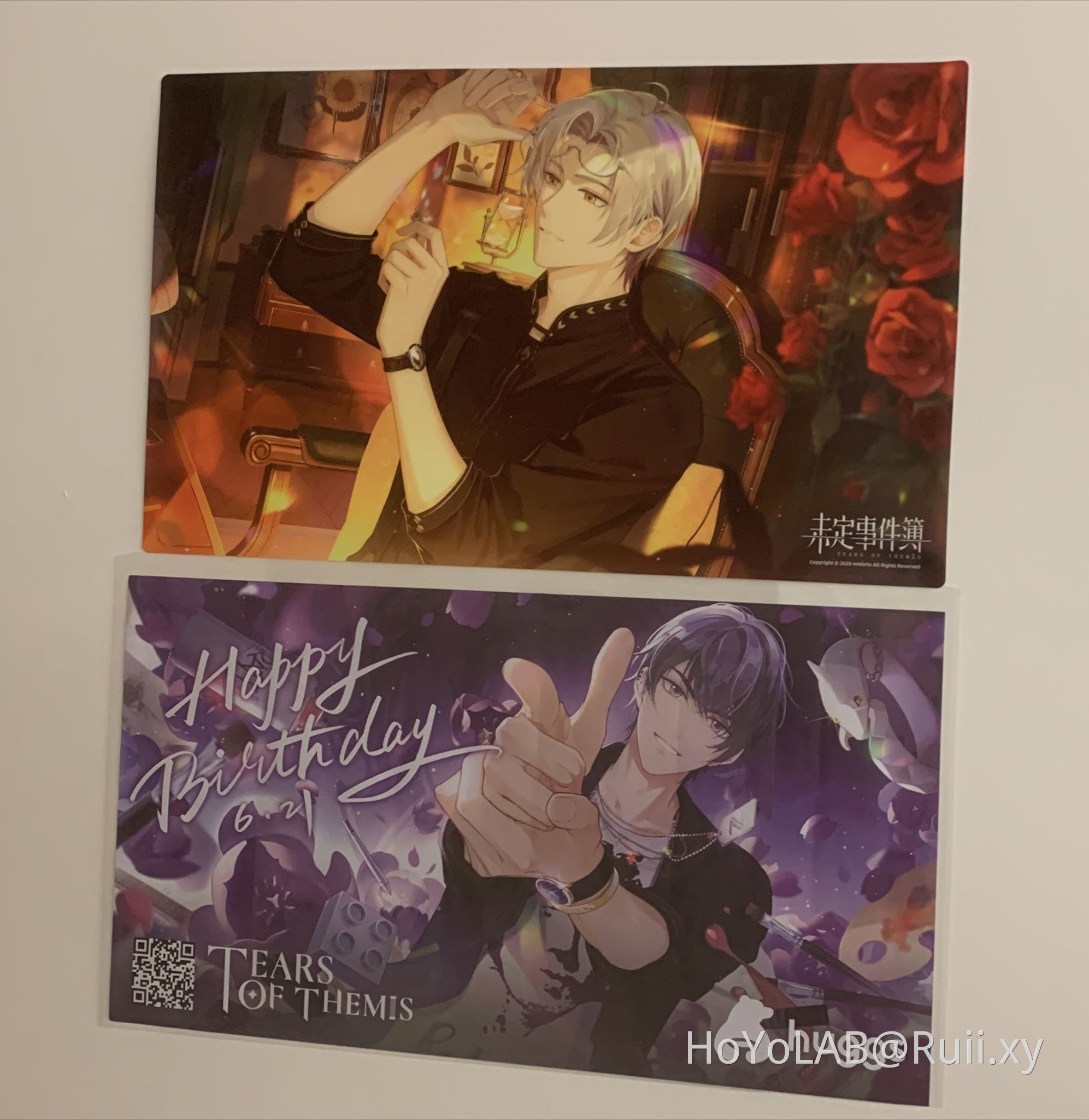 Finally put up my tot posters Tears of Themis | HoYoLAB