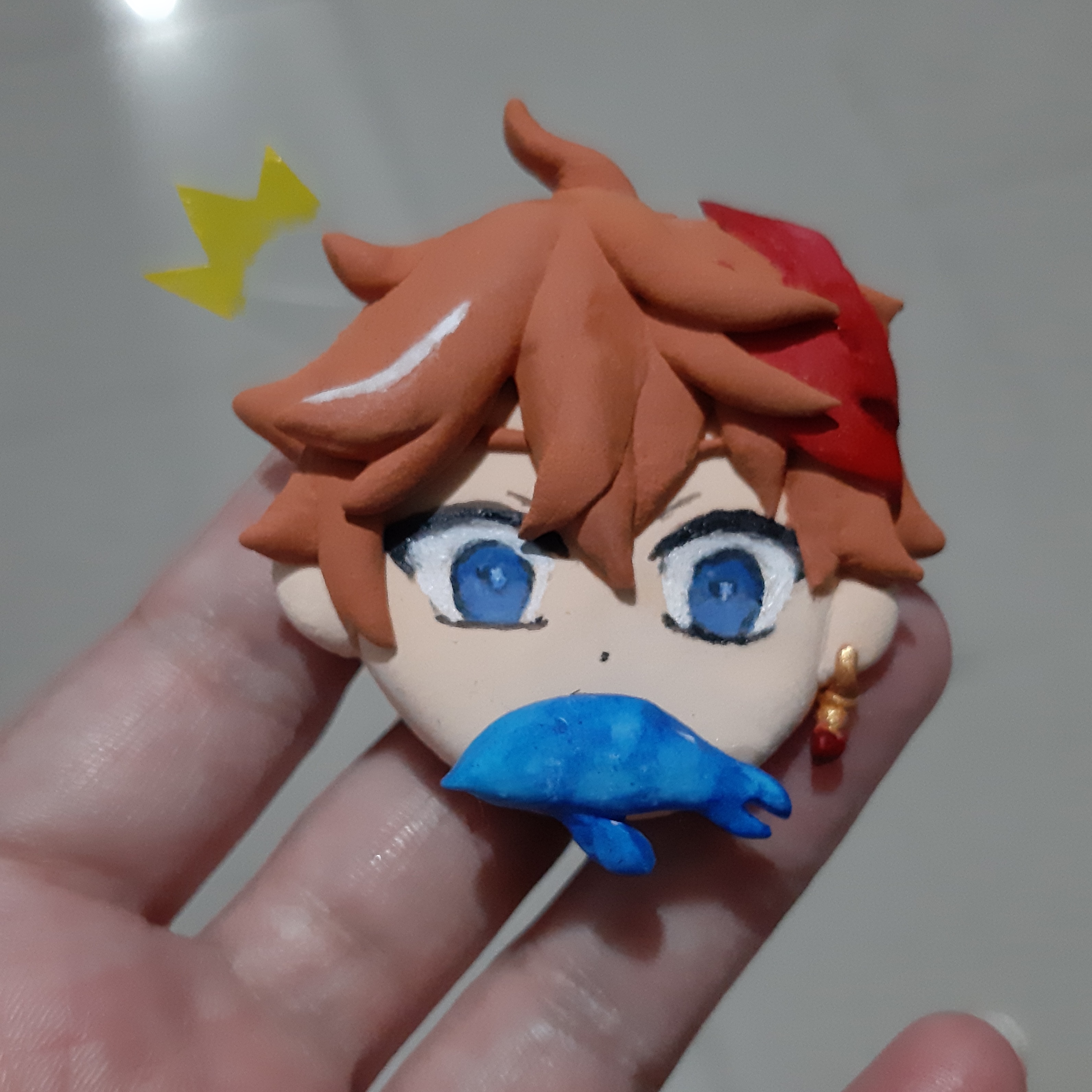 Childe handmade clay magnet | Genshin Impact | HoYoLAB