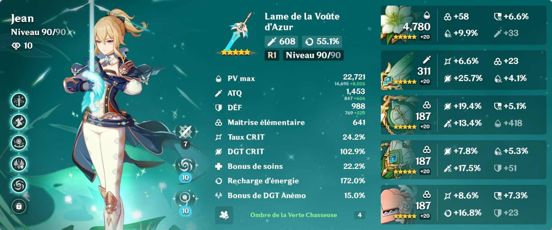 Un duo atypique formé par Jean et Bennett: Jean sunfire Genshin Impact ...