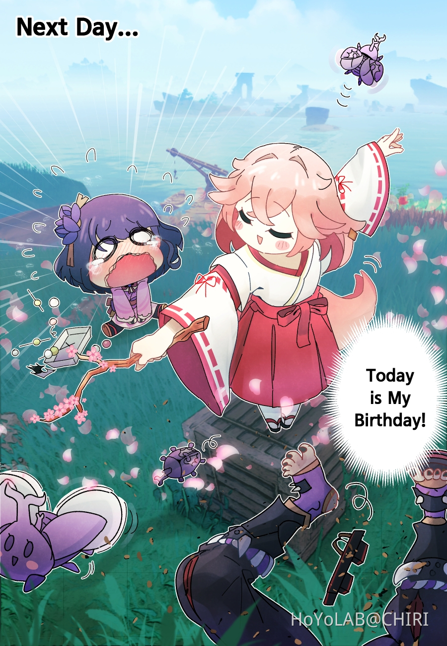 Little Yae Miko Birthday Genshin Impact | HoYoLAB