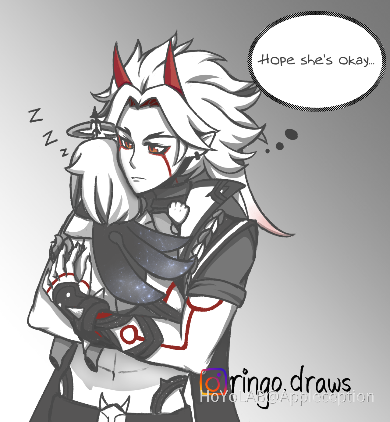 Itto carrying Paimon back to camp Genshin Impact | HoYoLAB