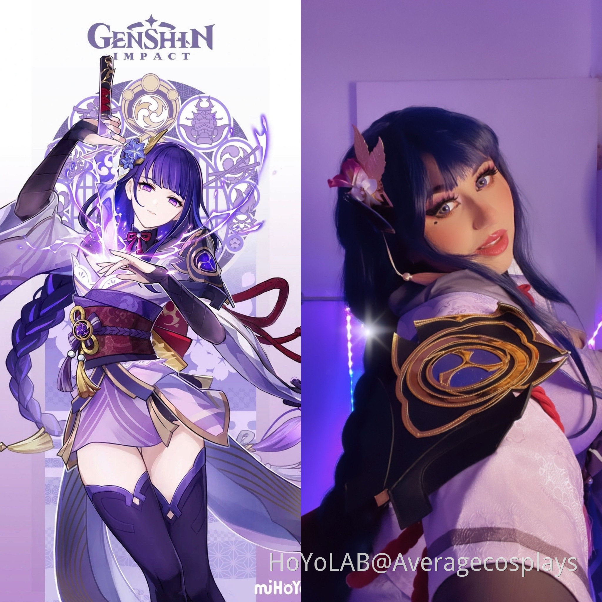 ⚡️CHARACTER VS COSPLAY⚡️ Genshin Impact | HoYoLAB