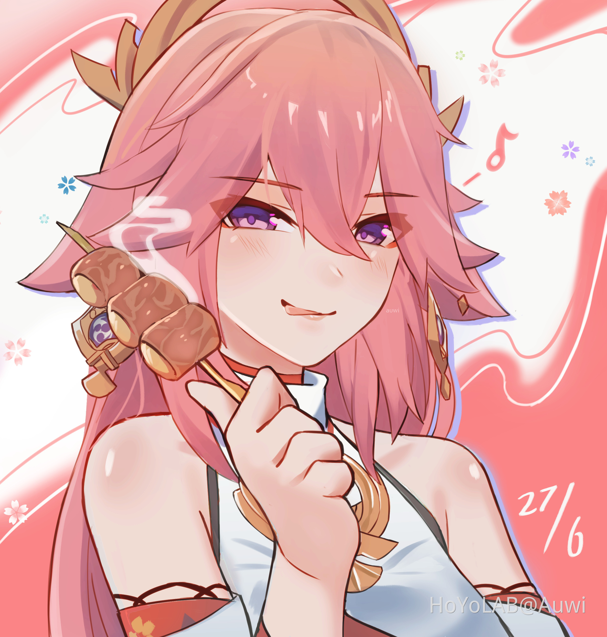 Happy Birthday Miko! Genshin Impact | HoYoLAB