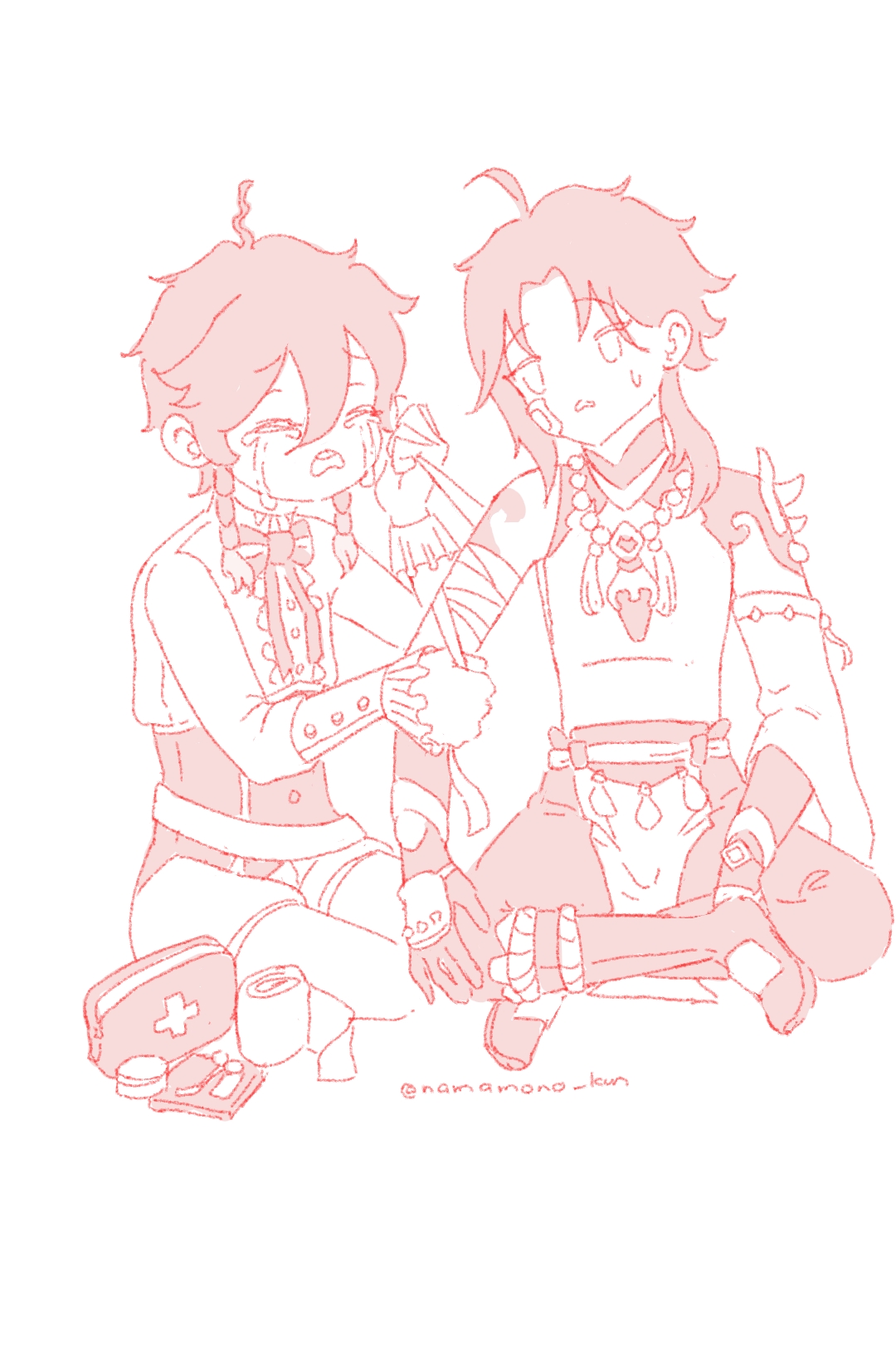 That time Xiao got hurt in the Chasm 😭 Genshin Impact | HoYoLAB