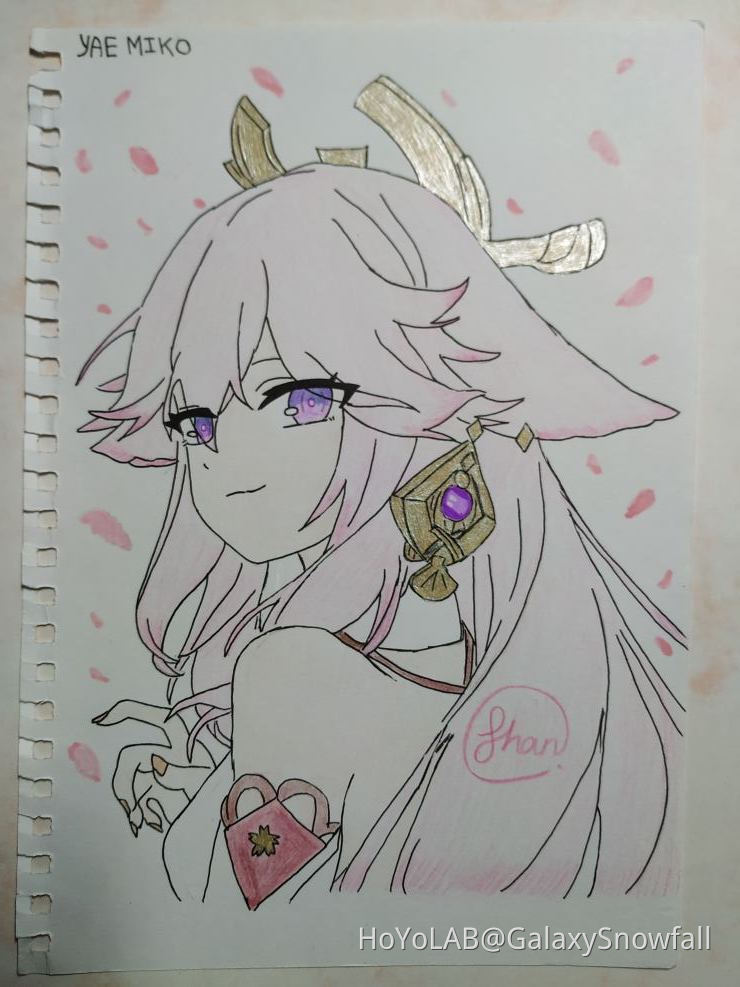 Happy Birthday, Yae Miko! Genshin Impact | HoYoLAB