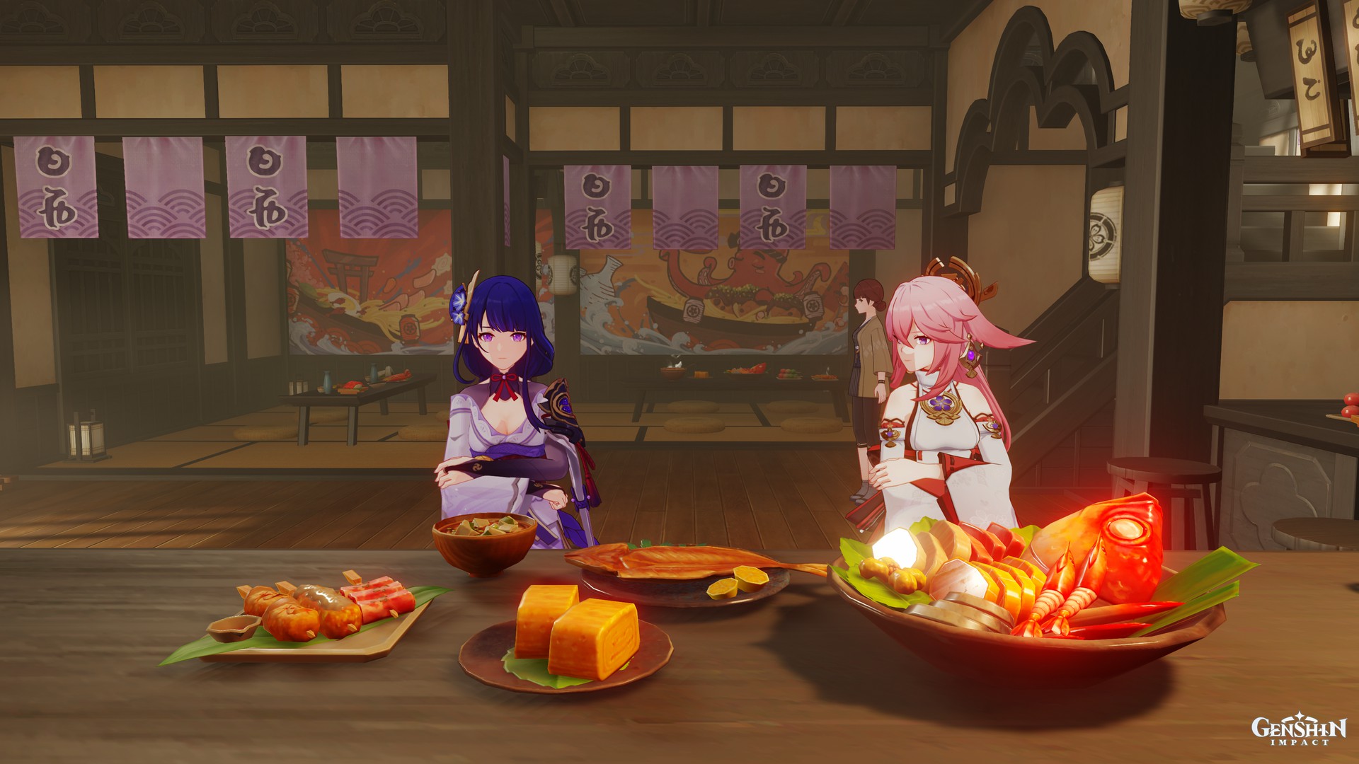 Birthday Dinner in Inazuma Genshin Impact | HoYoLAB