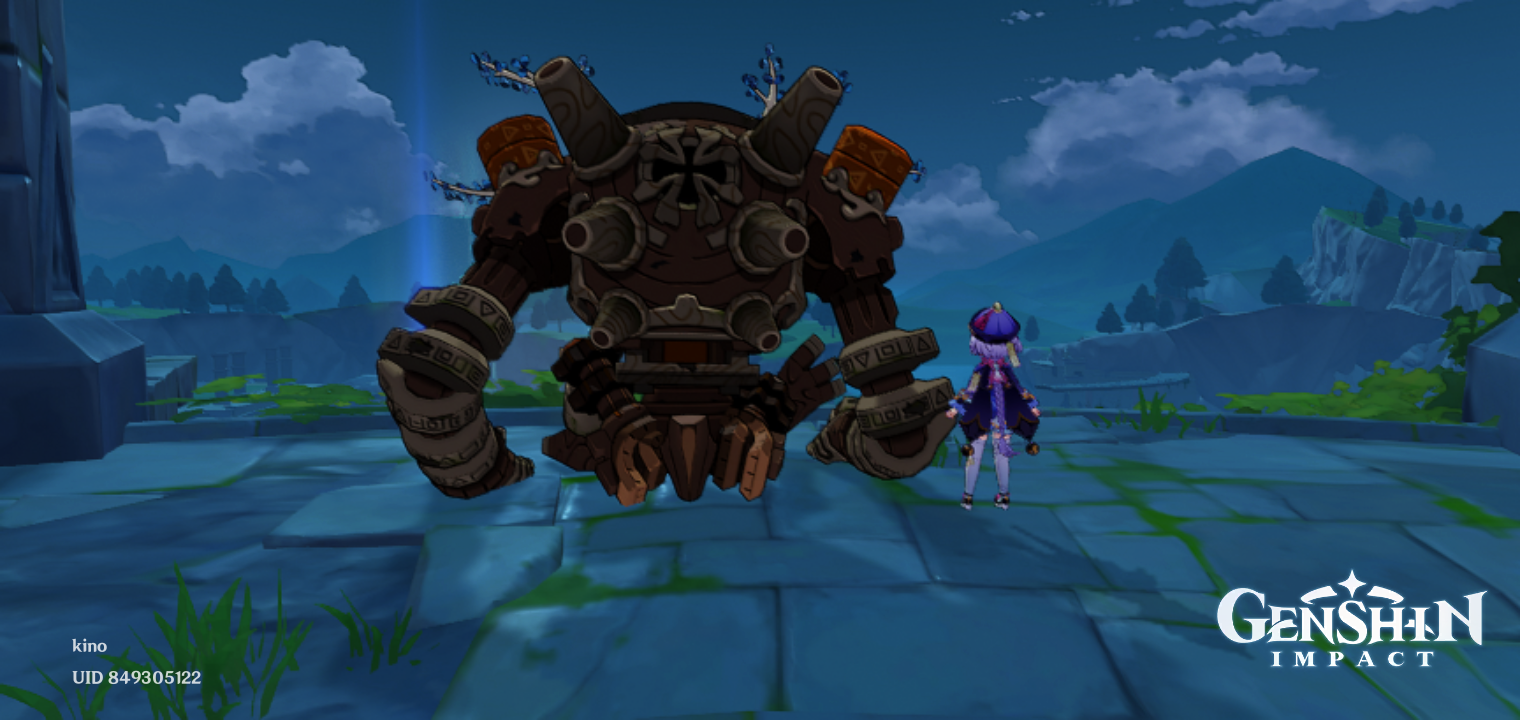 qiqi with Mr. cyclops Genshin Impact | HoYoLAB