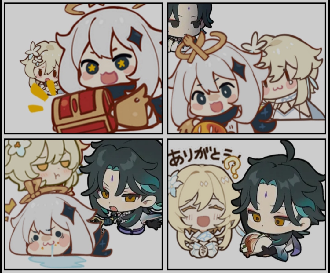paimon steal traveler food Genshin Impact | HoYoLAB