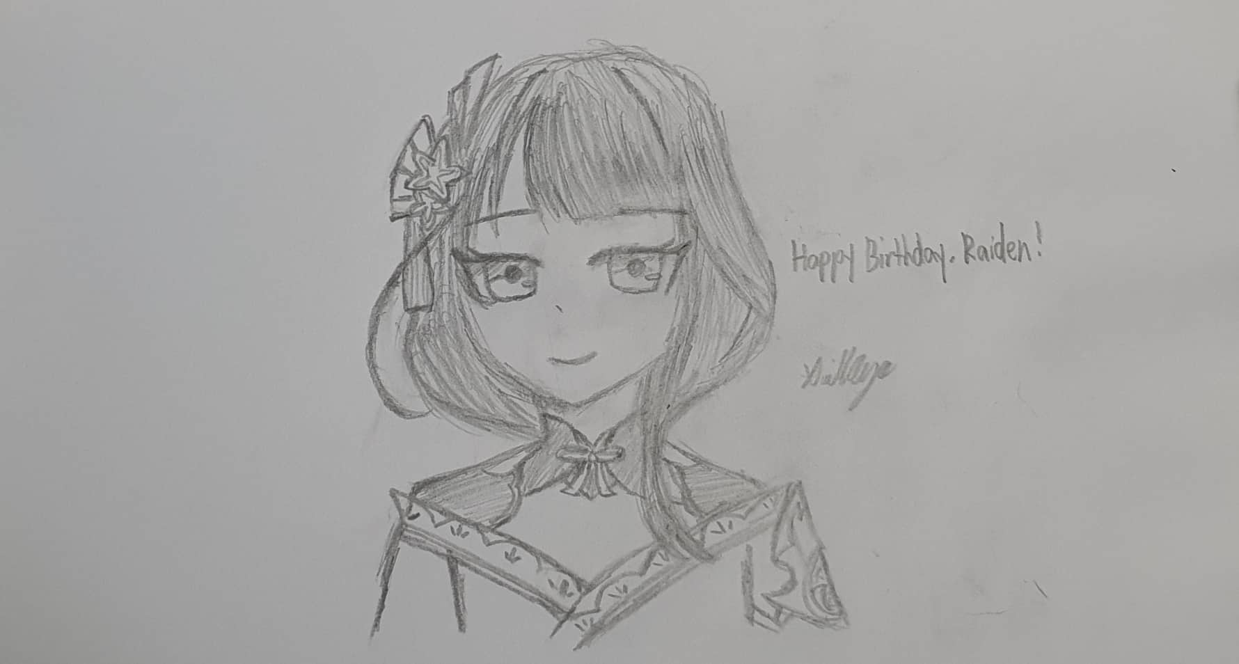 Happy Birthday, Raiden! Genshin Impact | HoYoLAB