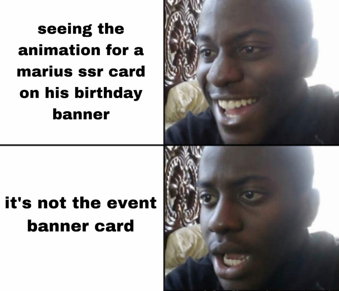 marius birthday ssr card memes Tears of Themis | HoYoLAB