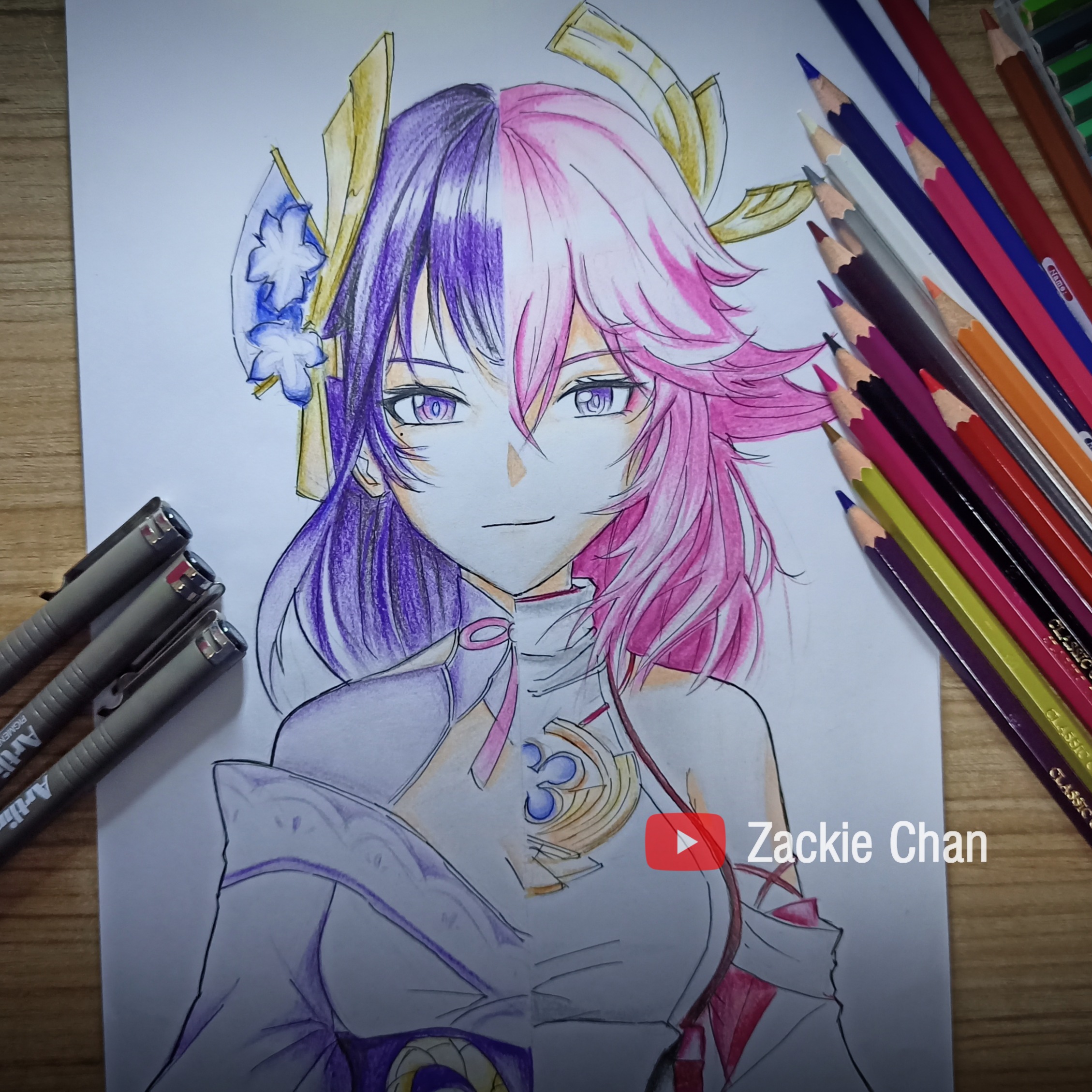 EiMiko drawing Genshin Impact | HoYoLAB