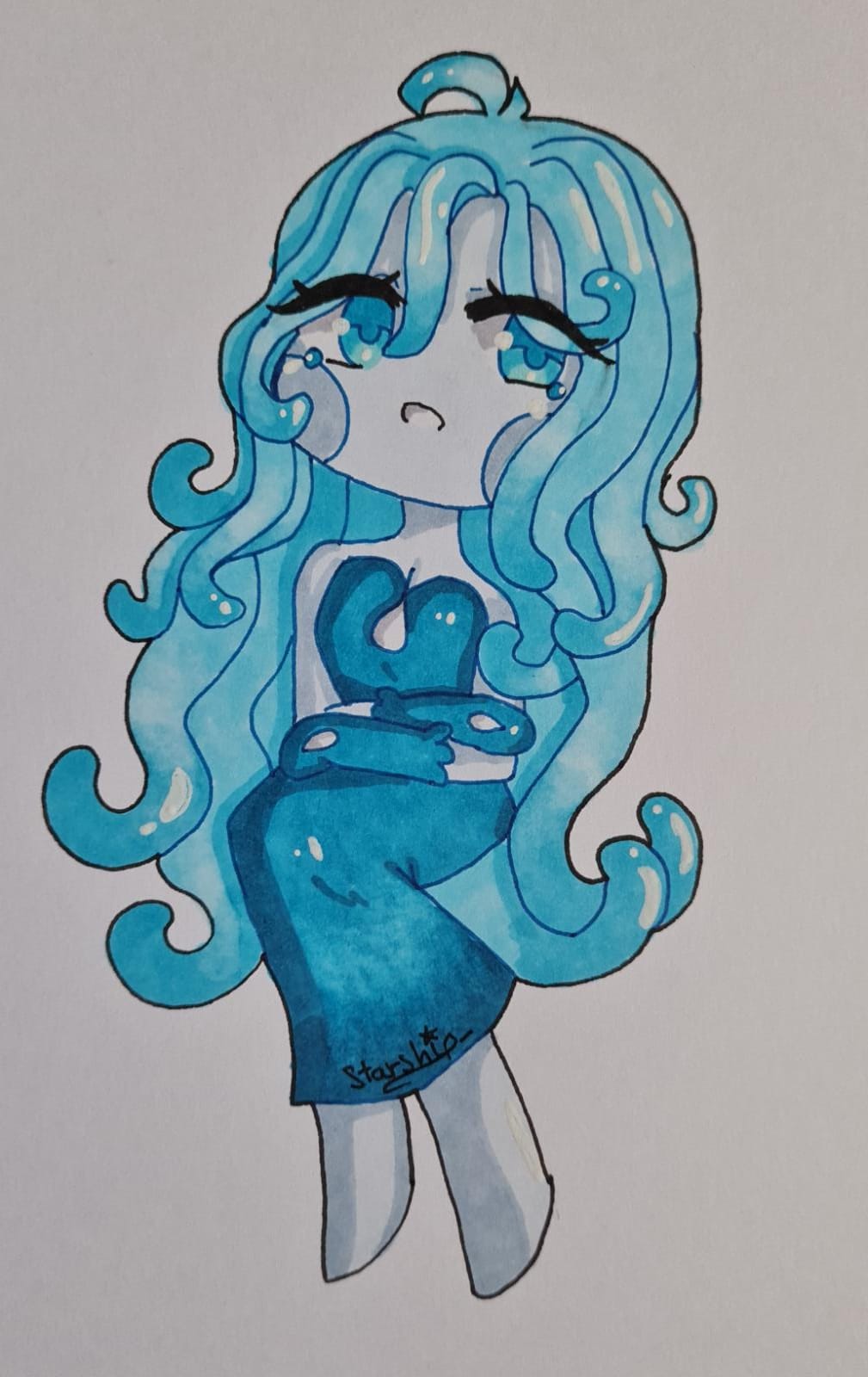 Hydro slime girl says hi Genshin Impact | HoYoLAB