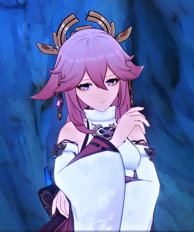 Yae Miko - as smug as ever Genshin Impact | HoYoLAB