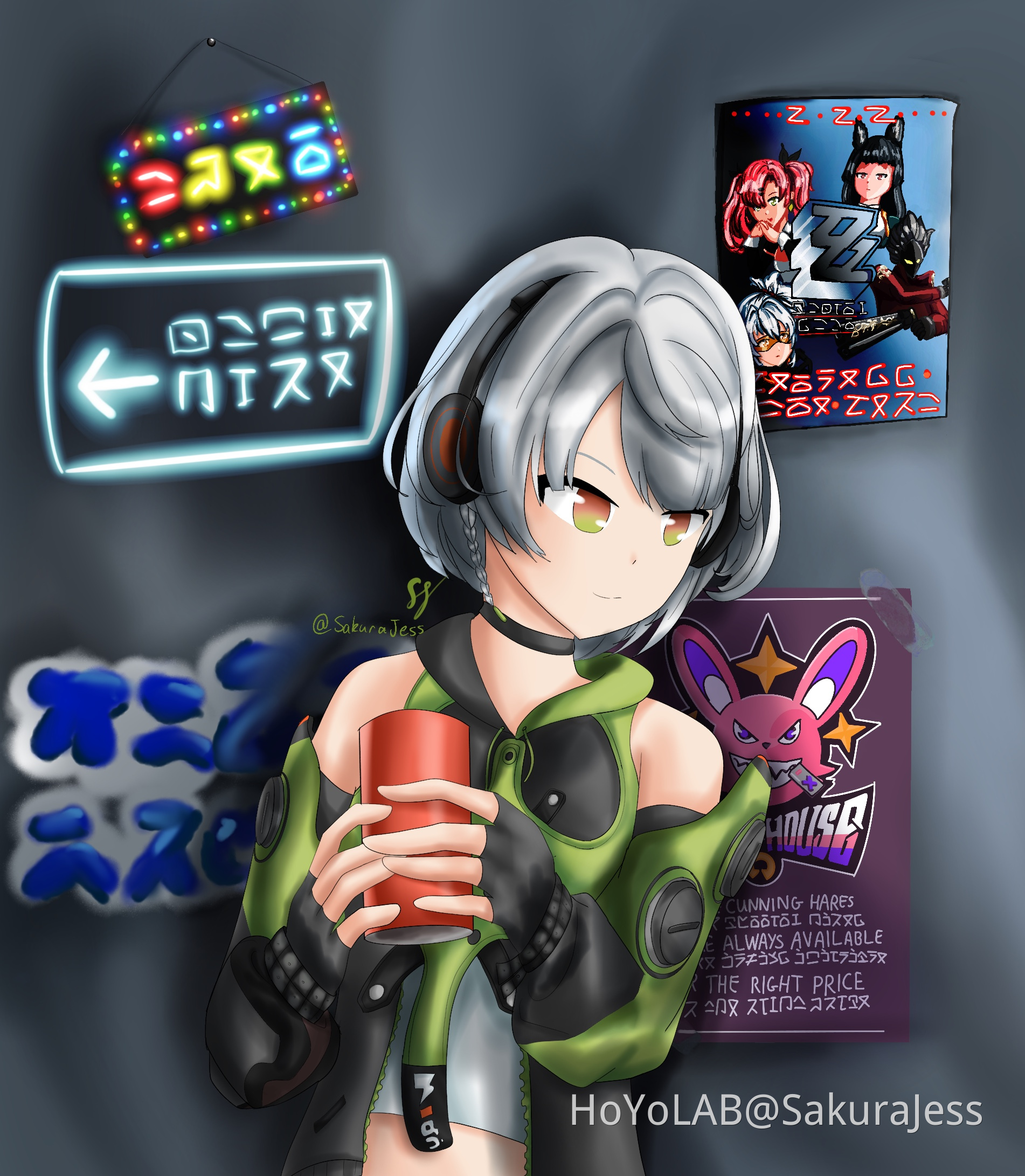 Anby Demara fanart Zenless Zone Zero | HoYoLAB