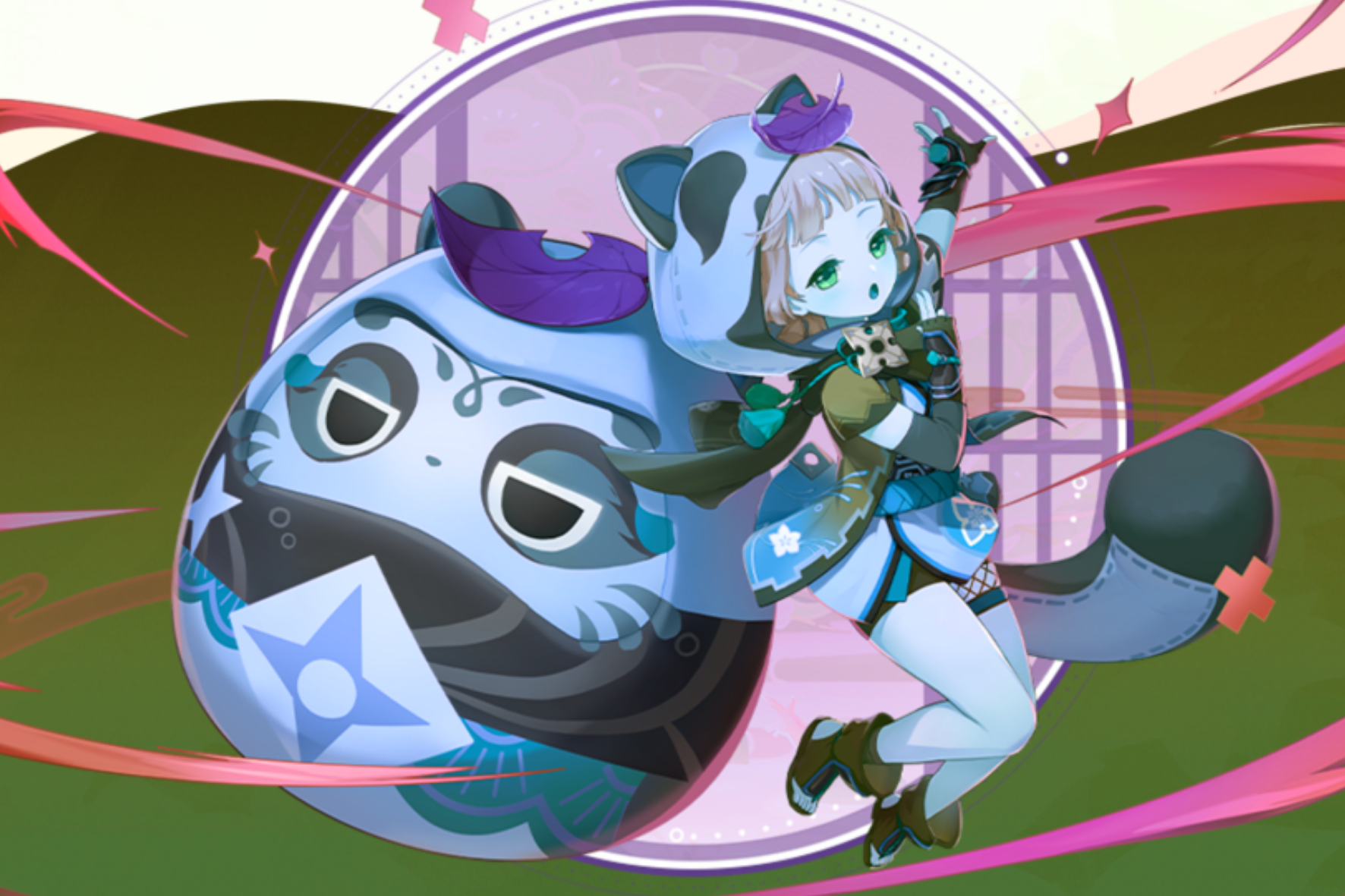 Sayu sous différentes couleurs Genshin Impact | HoYoLAB