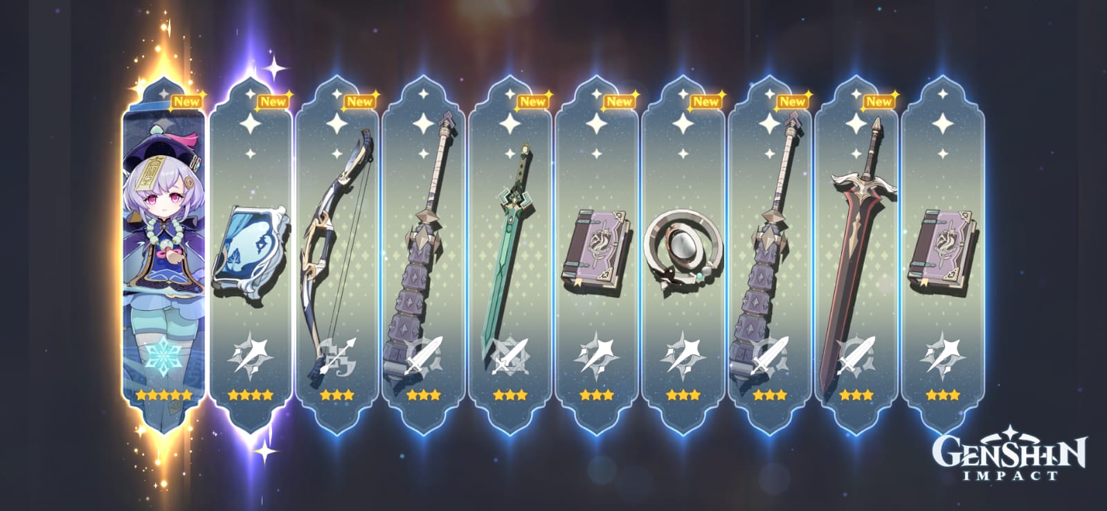 My first 10 pulls! Genshin Impact | HoYoLAB