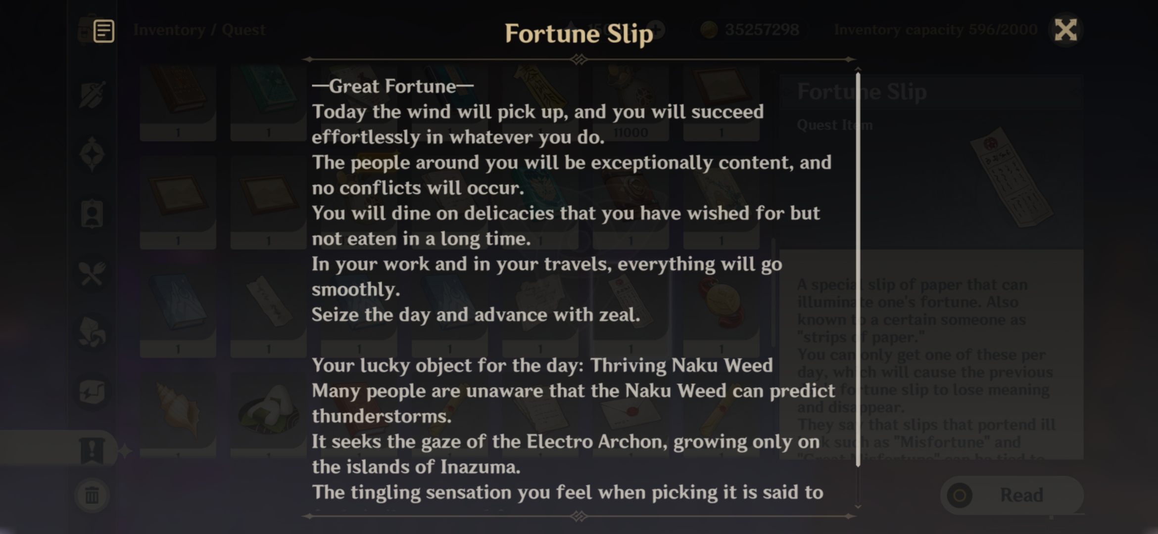 Great Fortune :) Genshin Impact | HoYoLAB