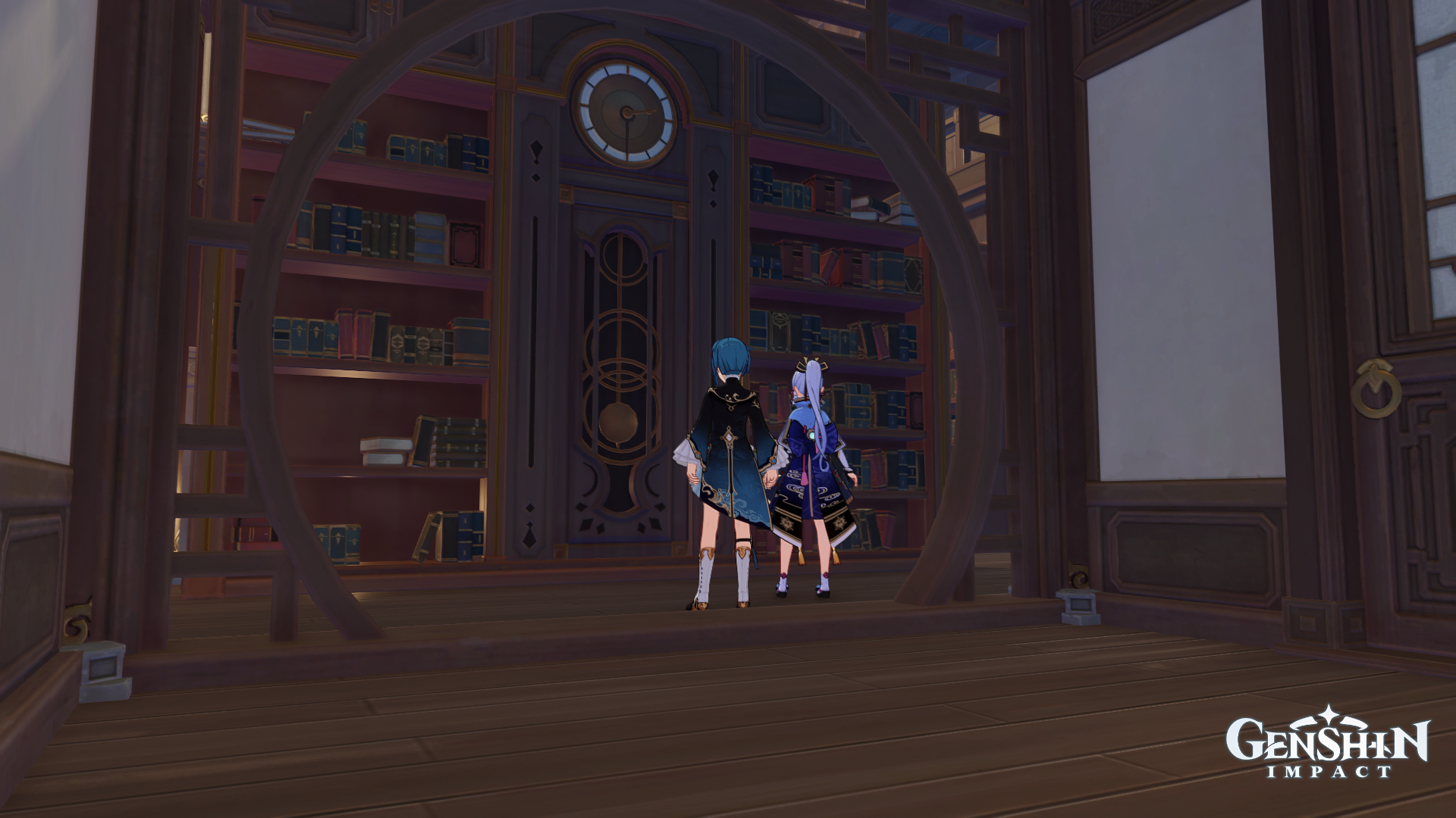 WHEN TO LIBRARY WITH AYAKA Genshin Impact | HoYoLAB