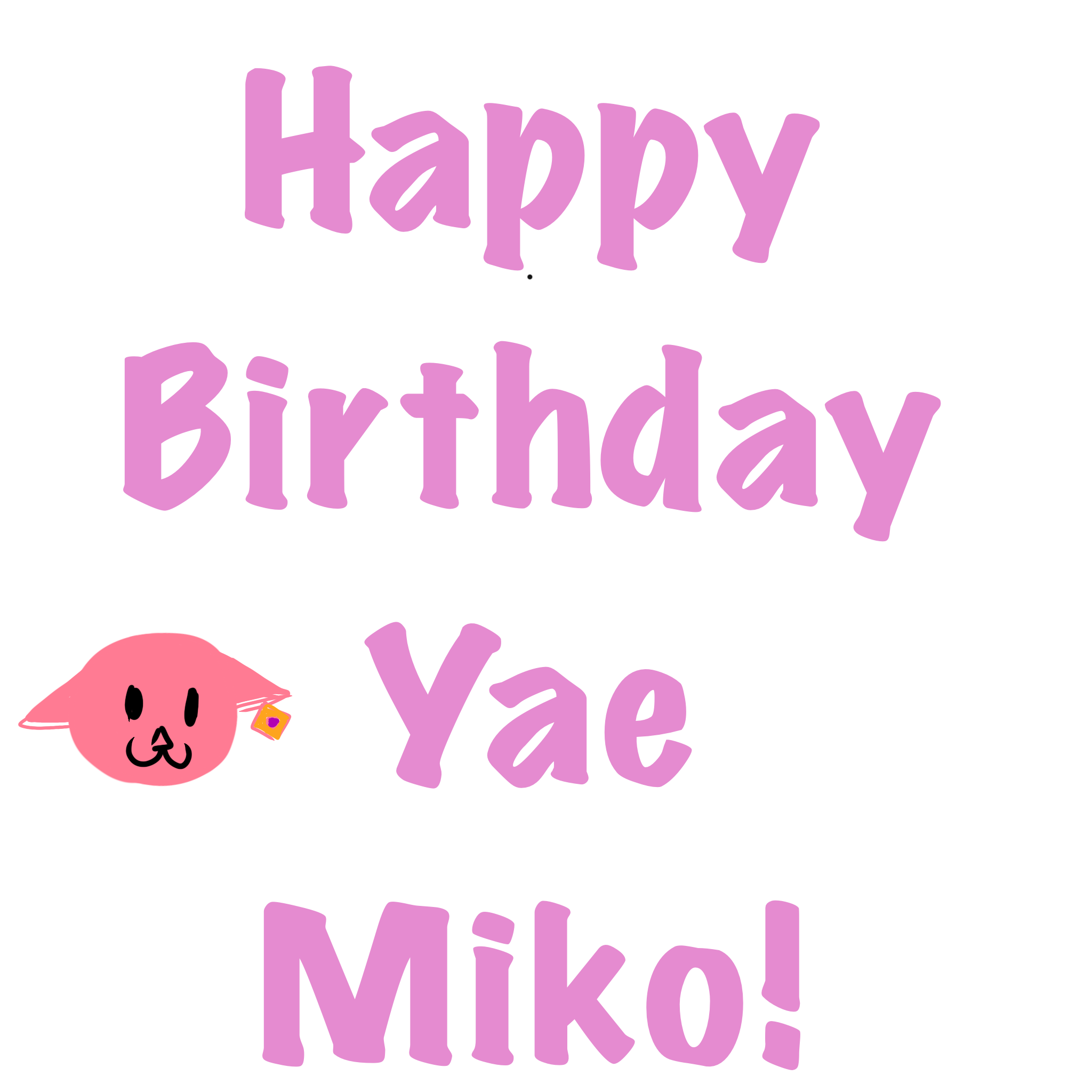 Happy birthday Yae Miko Genshin Impact | HoYoLAB